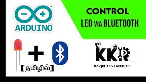 Control Led Using Bluetootharduino Projectkarthikesh Roboticstamil