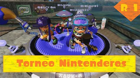 O Torneo Splatoon Nintenderos Ronda Vs The Poison Squids Youtube