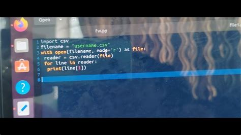 Read Csv File And Print Specific Column In Python Youtube