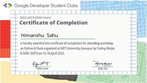 Himanshu Sahu On Linkedin Connections Codingninjas Gdsc Python