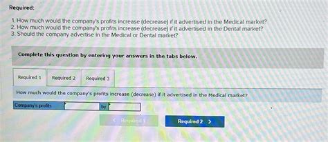 Solved 1 How Much Would The Companys Profits