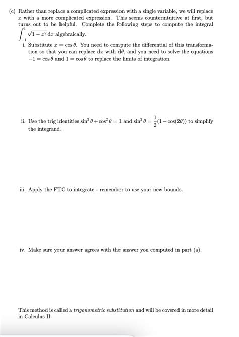 Solved C Rather Than Replace A Complicated Expression With