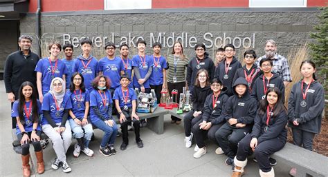 Beaver Lake Middle School Robotics Teams Win First Tech Challenge
