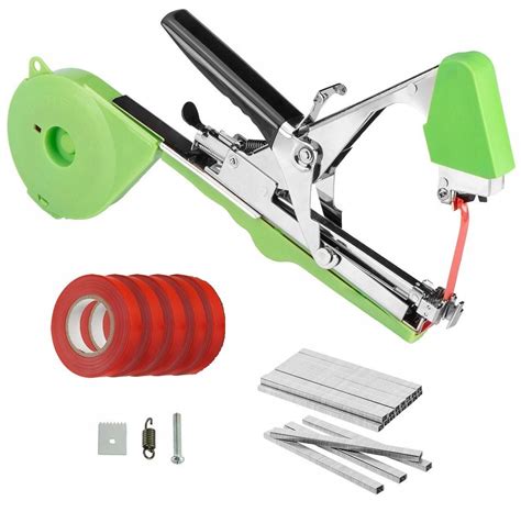 Степлер садовый для подвязки растений Tapetool скобы 10000шт лента 5 ...