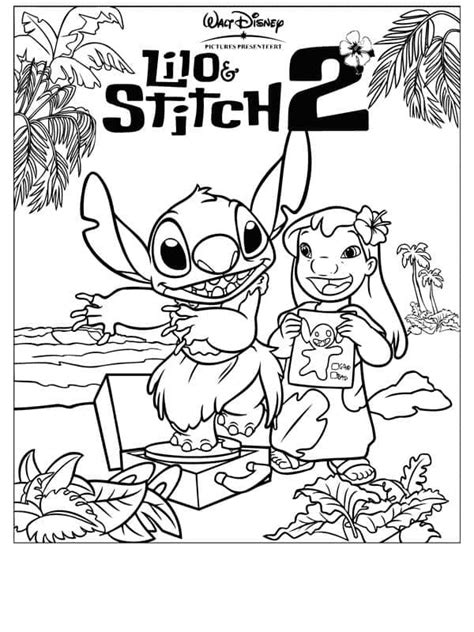 Lilo And Stich Coloring Pages Coloringlib Lilo And Stich Coloring Pages Coloringlib