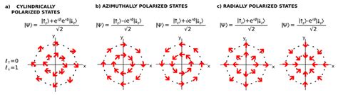 2 Examples Of Spin Orbit Coupled Polarization States Of The Paraxial Download Scientific