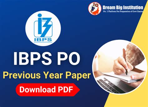 IBPS PO Previous Year Questions Paper PDF Download Free
