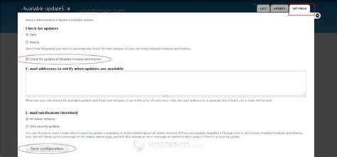 Hostknox Drupal Modules And Themes Upgrade Tutorial