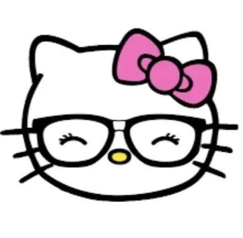 Hello Kitty Nerd Pfp Hello Kitty Drawing Hello Kitty Backgrounds
