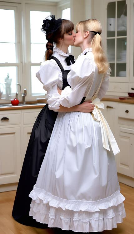 Satin Ai Maids Kissing Tumbex