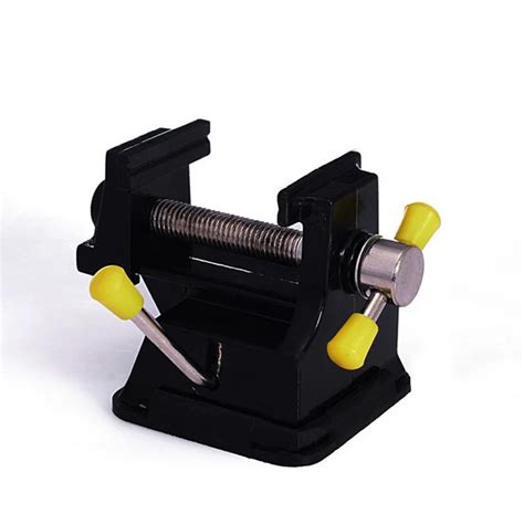 미니 바이스 알루미늄 합금 벤치 나사 테이블 바이스 금속 조각 작업용 빨판 포함 고정 Diy 도구table Vicemini Visebench Screw