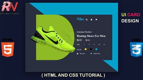 How To Create Product Card Design Using Html And Css Ui Card Design