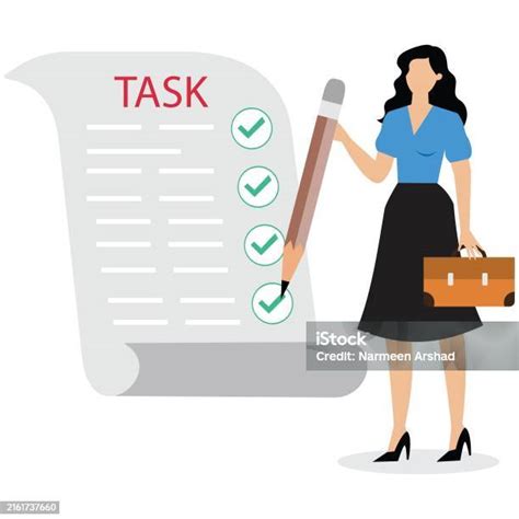 일을 완수하다 완료된 작업 또는 사업 성취 완료 체크리스트 성취 또는 프로젝트 진행 개념 사업가 전문가 들고 연필 체크 모든