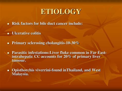 PPT CHOLANGIOCARCINOMA PowerPoint Presentation Free Download ID 671972