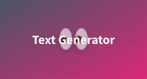 Text Generator A Hugging Face Space By 4f20