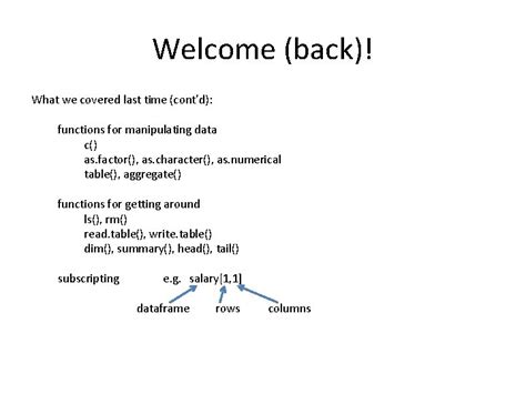 Introduction To R For Absolute Beginners Part Ii