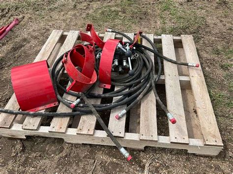 Pallet Of Hydraulic Splitter Control Auger Parts Hydraulic Hoses