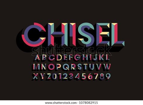 Color Chisel Font Over 15 813 Royalty Free Licensable Stock Illustrations Drawings Shutterstock