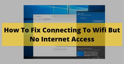 How To Fix Connecting To Wifi But No Internet Access Fixed In
