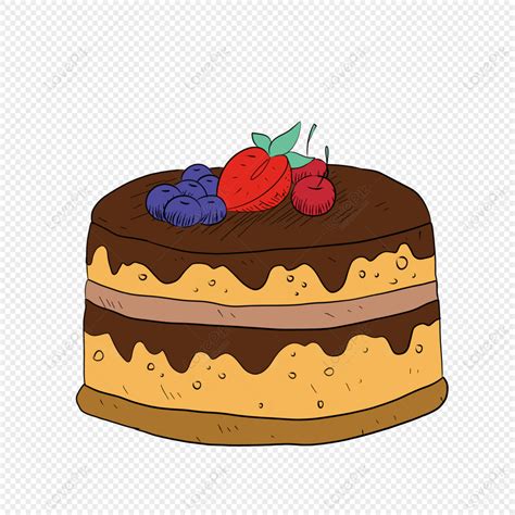 초콜릿 케이크 Png 일러스트 무료 다운로드 Lovepik