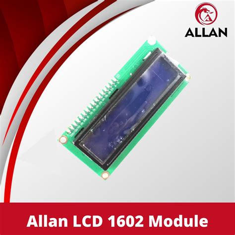 Allan Lcd1602i2c Lcd 1602 Module Blue Screen Iici2c For Arduino