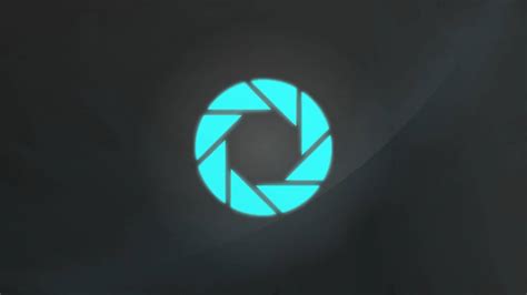 Download Aperture Gamer Logo Wallpaper Wallpapers Com