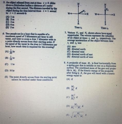 Solved An Object Released From Rest At Time To Slides Chegg