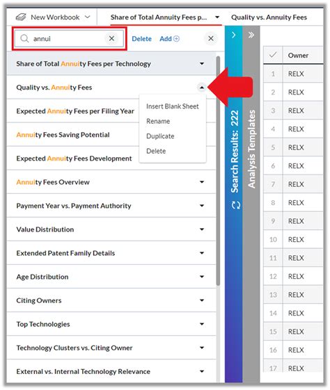 Sheet Navigation And Management Lexisnexis Intellectual Property Solutions