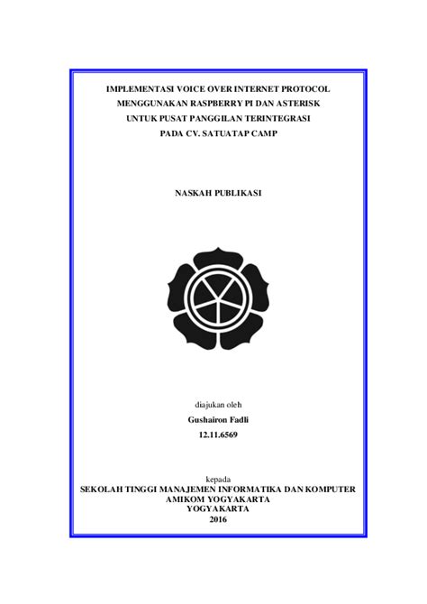 Pdf Implementasi Voip Gsm Gateway Dengan Raspberry Pi Dan Asterisk