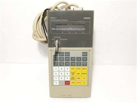 Omron C200h Pr027 E Programming Console Marine Industrial Machinery
