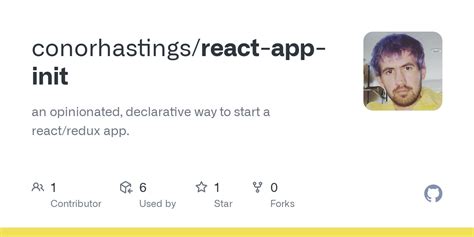Github Conorhastingsreact App Init An Opinionated Declarative Way