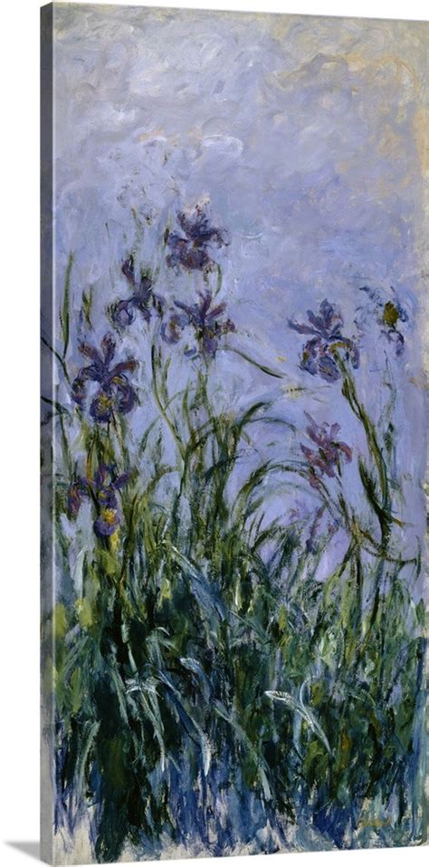Purple Irises 1914 17 Great Big Canvas
