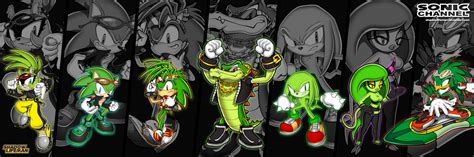 Sonic The Hedgehog Green By Shadowlifeman On Deviantart