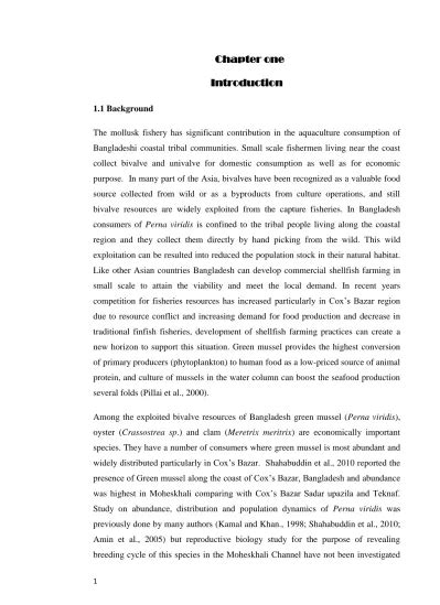 Chapter One Introduction