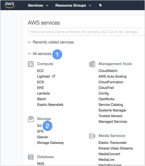 How To Create An Amazon S3 Bucket And Folder