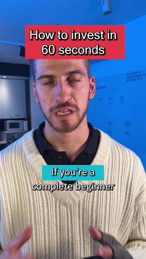 How To Invest In 60 Seconds [video] In 2024 Financial Tips Investing