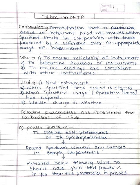 Calibration Of Ir Pdf