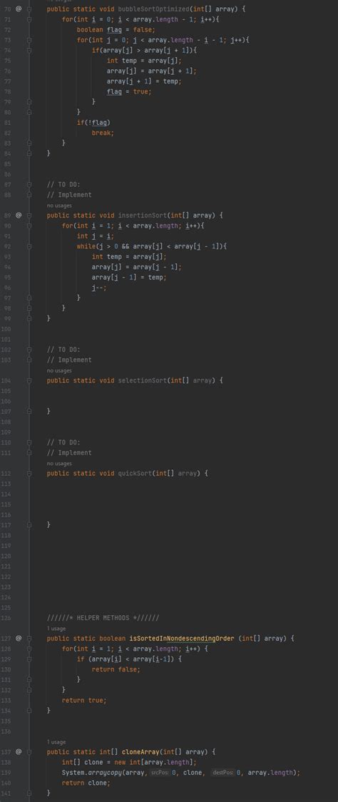 Solved Java Programming I Have Done Some Of The Sorting