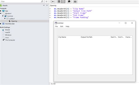 desktoplistbox column widths not working general xojo programming forum
