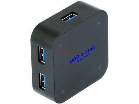 Super Speed Gbps Usb Ports Hub Individual Port Indicator