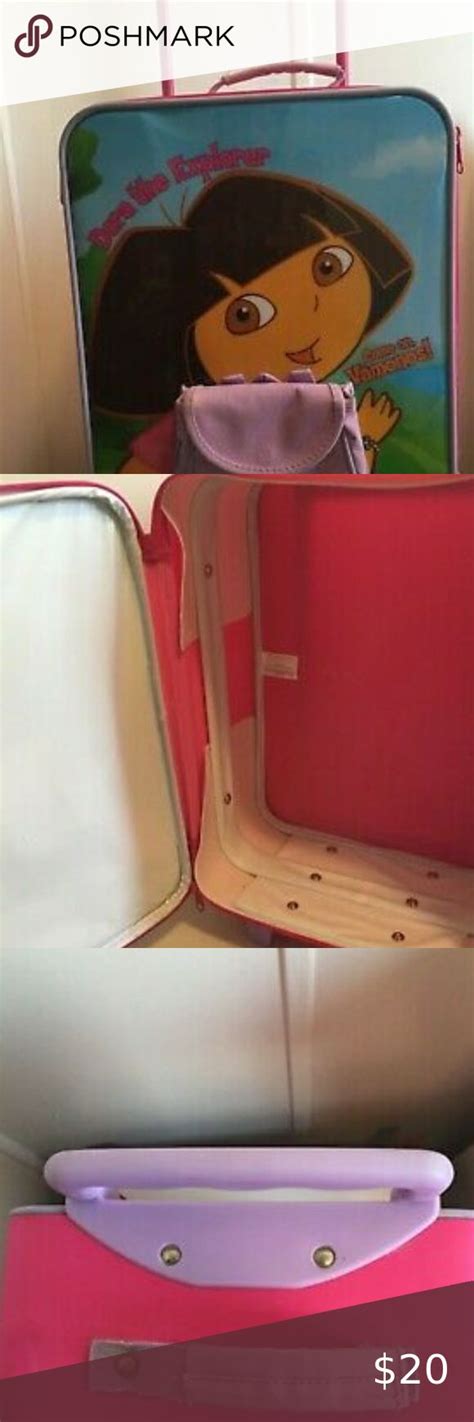 Dora The Explorer Rolling Travel Suitcase