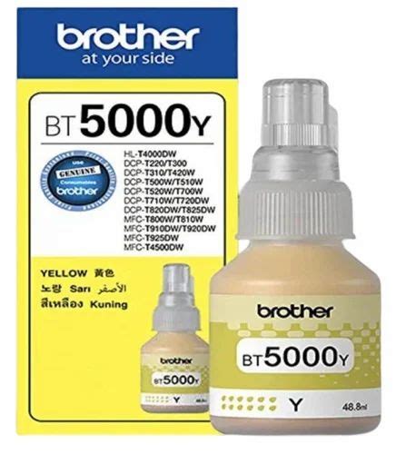 Ml Brother Bt Y Yellow Ink Bottle For Printer At Piece In Mumbai