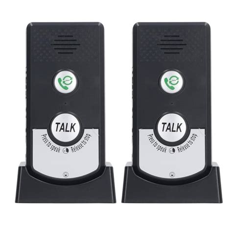 Hosmart Full Duplex Wireless Intercom System Real Time Two Way