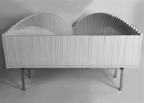 Wave Cabinet By Sebastian Errazuriz Opens Like A Paper Fan