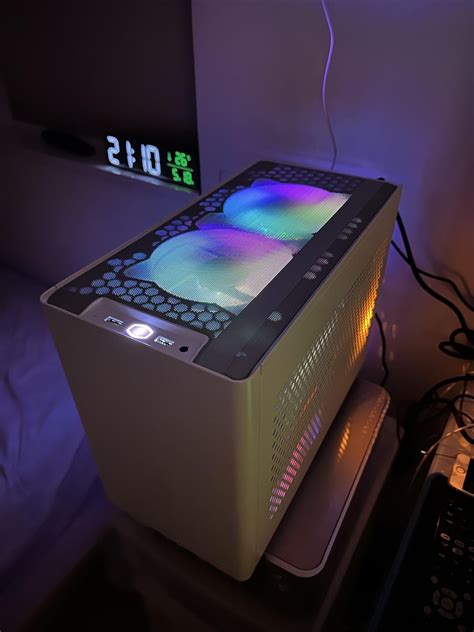 Added Rgb Fans To Computer Mobo Without Rgb Argb Header R Nr200