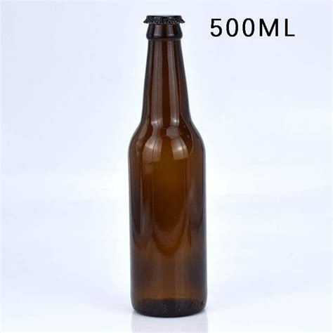 500ml Amber Empty Sparking Soda Carbonate Beverage Cocktail Cool Drink