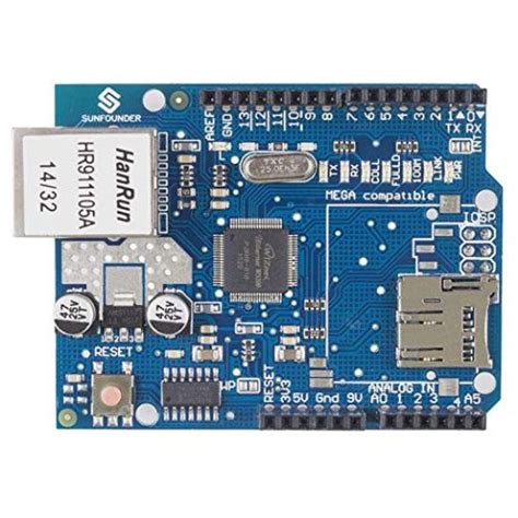 Ethernet W5100 Pour Arduino R3 Yuupee