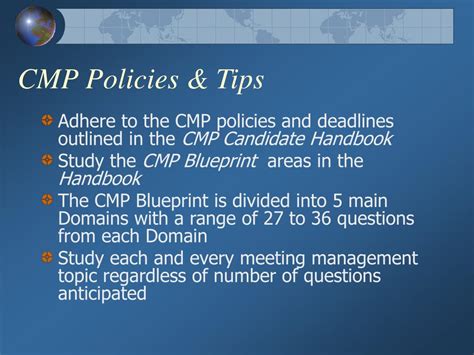 Ppt The Certified Meeting Professional Cmp Process Powerpoint