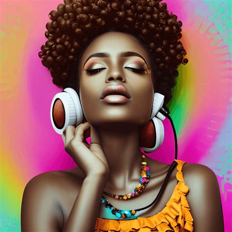Brown Skin Melanin Makeup Portrait · Creative Fabrica