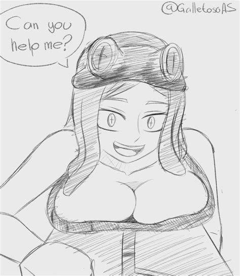 Rule 34 Big Breasts Galletoso Hatsume Mei Mei Hatsume My Hero Academia 8241814